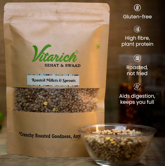 Roasted Millets & Sprouts mix – Vitarich